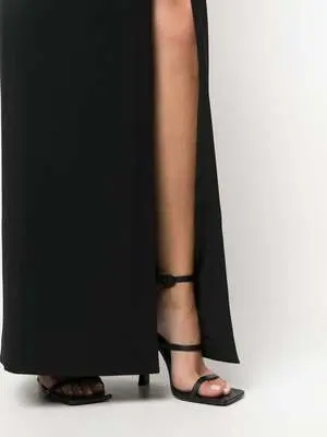 Solace London Strapless Maxi Dress - Black