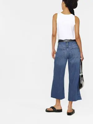 FRAME Distressed Cropped Jeans