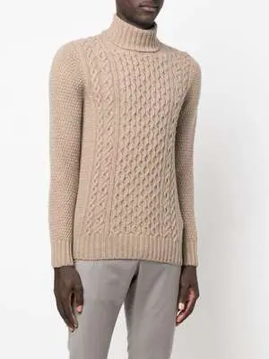 DRUMOHR Cable-knit Lambswool Jumper