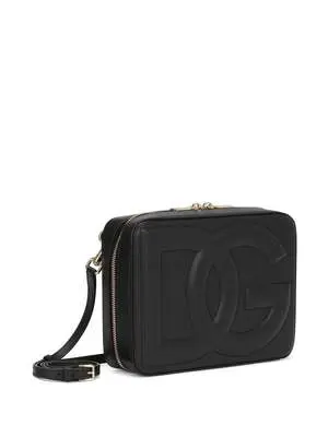 Dolce & Gabbana Medium Dg Logo Camera Bag - Black
