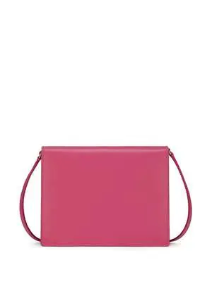 Dolce & Gabbana Dg Logo Leather Crossbody Bag - Pink