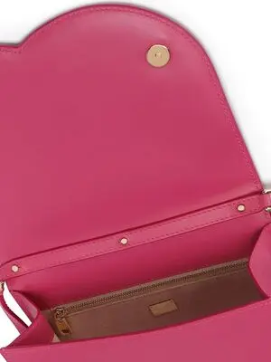Dolce & Gabbana Dg Logo Leather Crossbody Bag - Pink