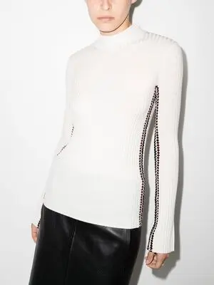 Chloé Crochet Trim Jumper