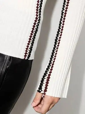Chloé Crochet Trim Jumper