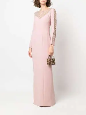 Jenny Packham Bead-embellished Gown