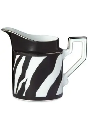 Dolce & Gabbana Zebra-print Cream Jug - Black