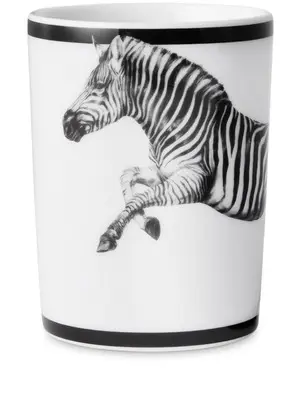 Dolce & Gabbana Zebra Porcelain Cup - White