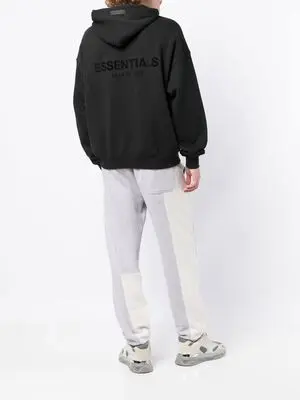 Fear Of God Logo-print Hoodie - Black