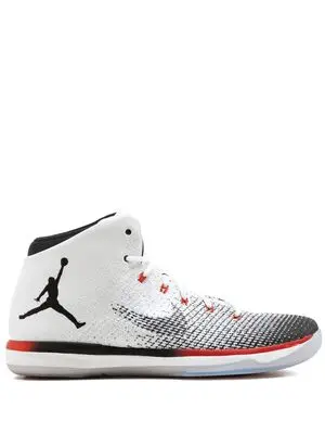 JORDAN Air 31 Black Toe Sneakers - White