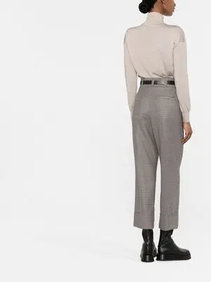 TOM FORD Ribbed-knit Roll Neck Sweater - Neutrals
