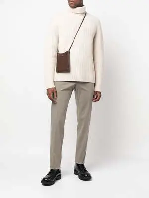 PT TORINO Slim-fit Chino Trousers - Grey