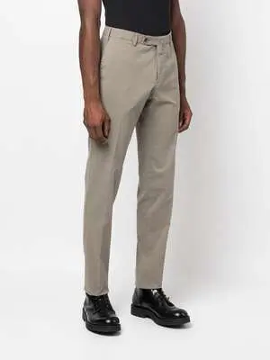 PT TORINO Slim-fit Chino Trousers - Grey