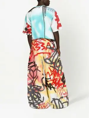 Dolce & Gabbana Graffiti-print Cotton T-shirt