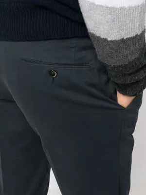 PT TORINO Slim-fit Chino Trousers - Blue