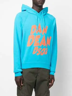 Dsquared2 Logo Drawstring Hoodie