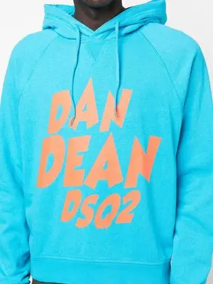 Dsquared2 Logo Drawstring Hoodie