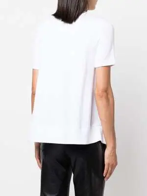 Stella McCartney Waterfall-hem T-shirt