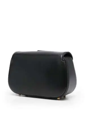 Valentino Garavani Vlogo Leather Crossbody Bag - Black