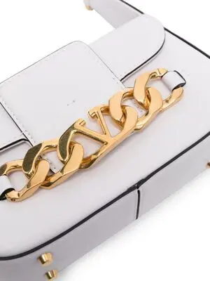 Valentino Garavani Vlogo Crossbody Bag - White
