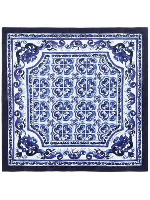 Dolce & Gabbana Set Of Two Linen Napkins