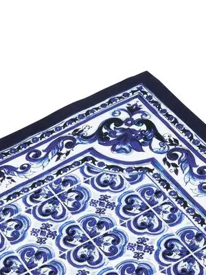 Dolce & Gabbana Set Of Two Linen Napkins