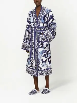 Dolce & Gabbana Terry Cotton Bath Robe