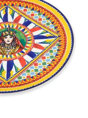 Dolce & Gabbana Archive-print Charger Plate