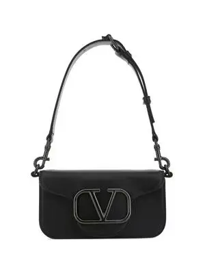 Valentino Garavani Mini Locò Leather Crossbody Bag