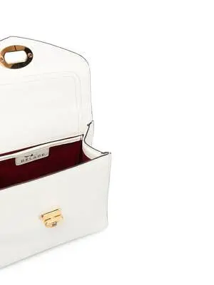 DELAGE Quilted Leather Tote Bag - White