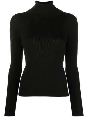 P.a.r.o.s.h Roll-neck Ribbed-knit Jumper