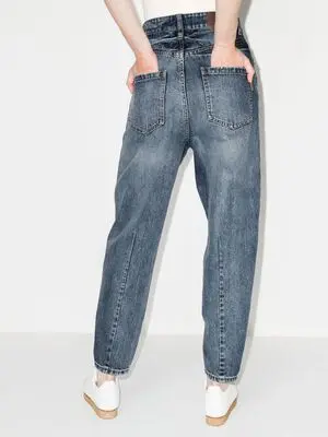 Brunello Cucinelli Mid-rise Tapered Jeans