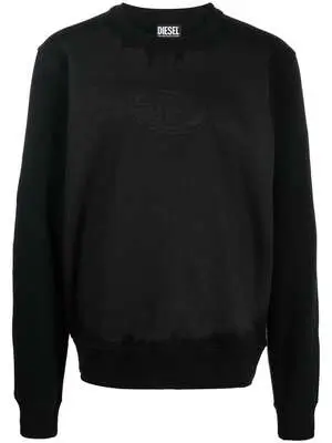 DIESEL® Logo-print Cotton Jumper