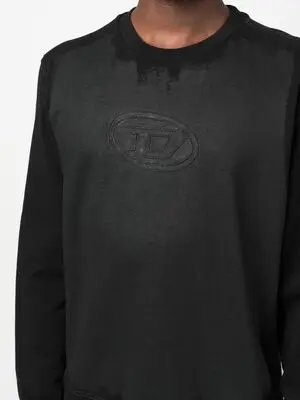 DIESEL® Logo-print Cotton Jumper
