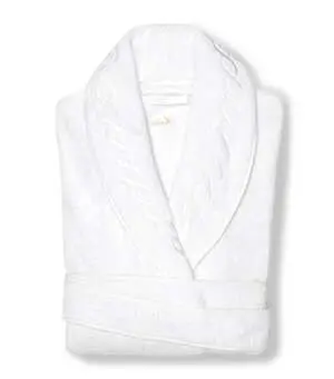 PRATESI Cotton Treccia Bathrobe - White