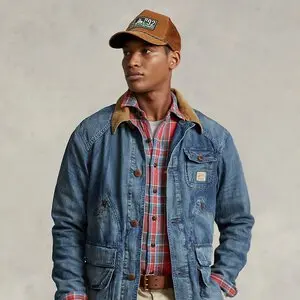 Ralph Lauren Denim Utility Jacket Barnett Wash