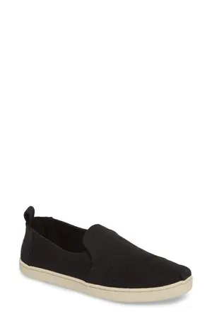 Toms Alpargata Slip-on - Black Heritage Canvas
