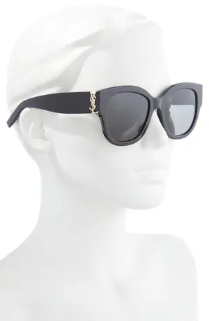 Saint Laurent 56mm Cat Eye Sunglasses