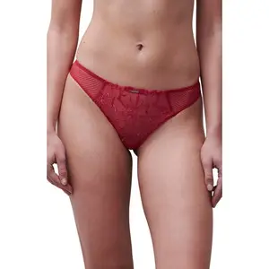 Chantelle Fleurs Thong - Candy Apple Shades