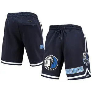 PRO STANDARD Dallas Mavericks Chenille Shorts - Navy