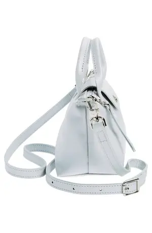 Longchamp Le Pliage Extra Small Crossbody Bag In Silver - 50% Off
