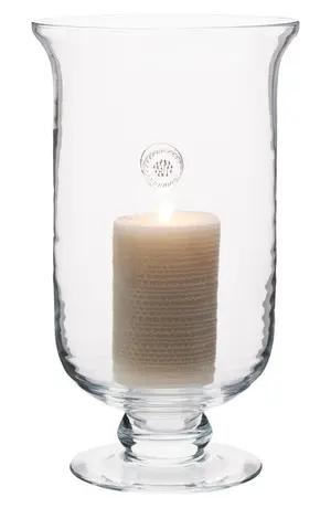 JULISKA Berry & Thread Large Hurricane Glass Candleholder