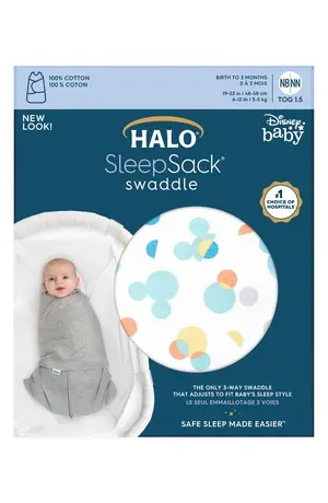 HALO Sleepsack™ Swaddle - Mickey Overlay