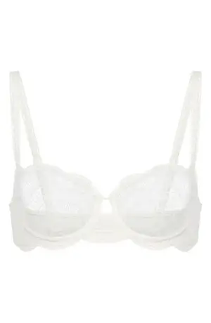 Simone Perele Karma Underwire Lace Demi Bra - Ivory
