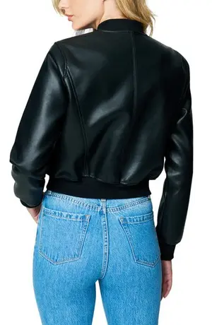 Blanknyc Faux Leather Bomber Jacket
