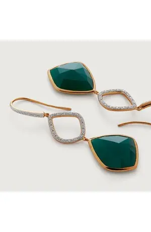 Monica Vinader Siren Drop Earrings