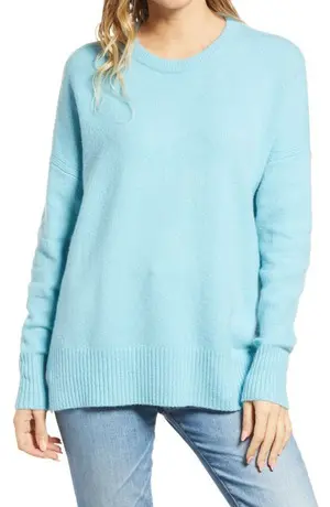 Treasure & Bond Crewneck Pullover - Blue Milky