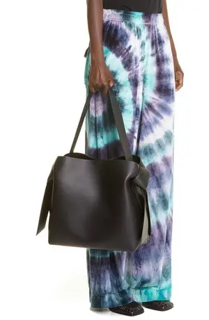 Acne Studios Musubi Midi Tote - Black/silver