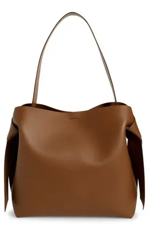 Acne Studios Musubi Midi Tote - Camel Brown