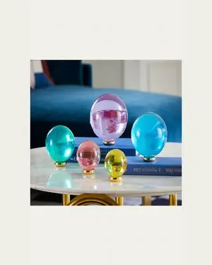 Jonathan Adler Multicolor Acrylic Orb 5-piece Set