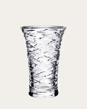 WILLIAM YEOWARD CRYSTAL Oceania 14" Vase - Clear